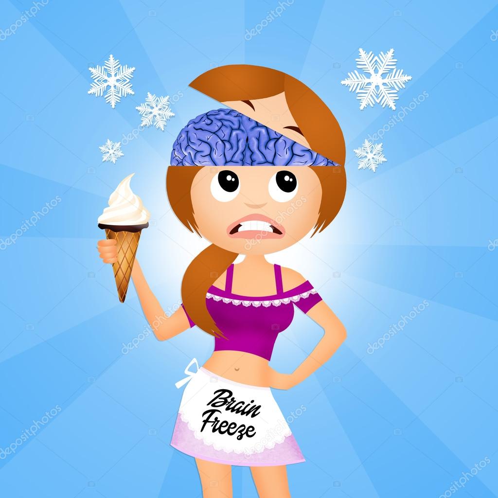 Brain Freeze Clipart Download