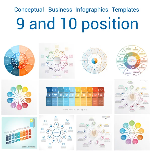 Nine step process Vector Art Stock Images | Depositphotos