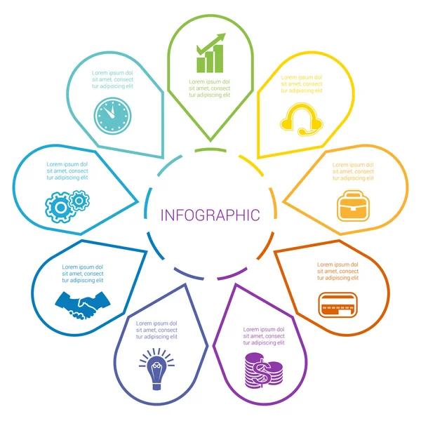 49 Nine point diagram Vector Images | Depositphotos