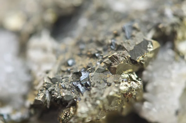 Iron pyrite, is an iron sulfide with the chemical formula FeS2 Stock ...
