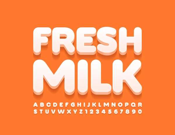 100,000 Milk font Vector Images | Depositphotos