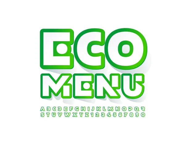 100,000 Eco font Vector Images | Depositphotos