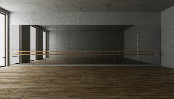 3d rendering. blank interior. concrete walls Stock Photo by ©idcde 57271797