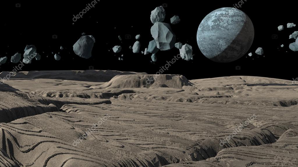 Planet Surface Background