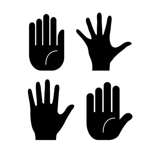 Hand palm Vector Art Stock Images | Depositphotos