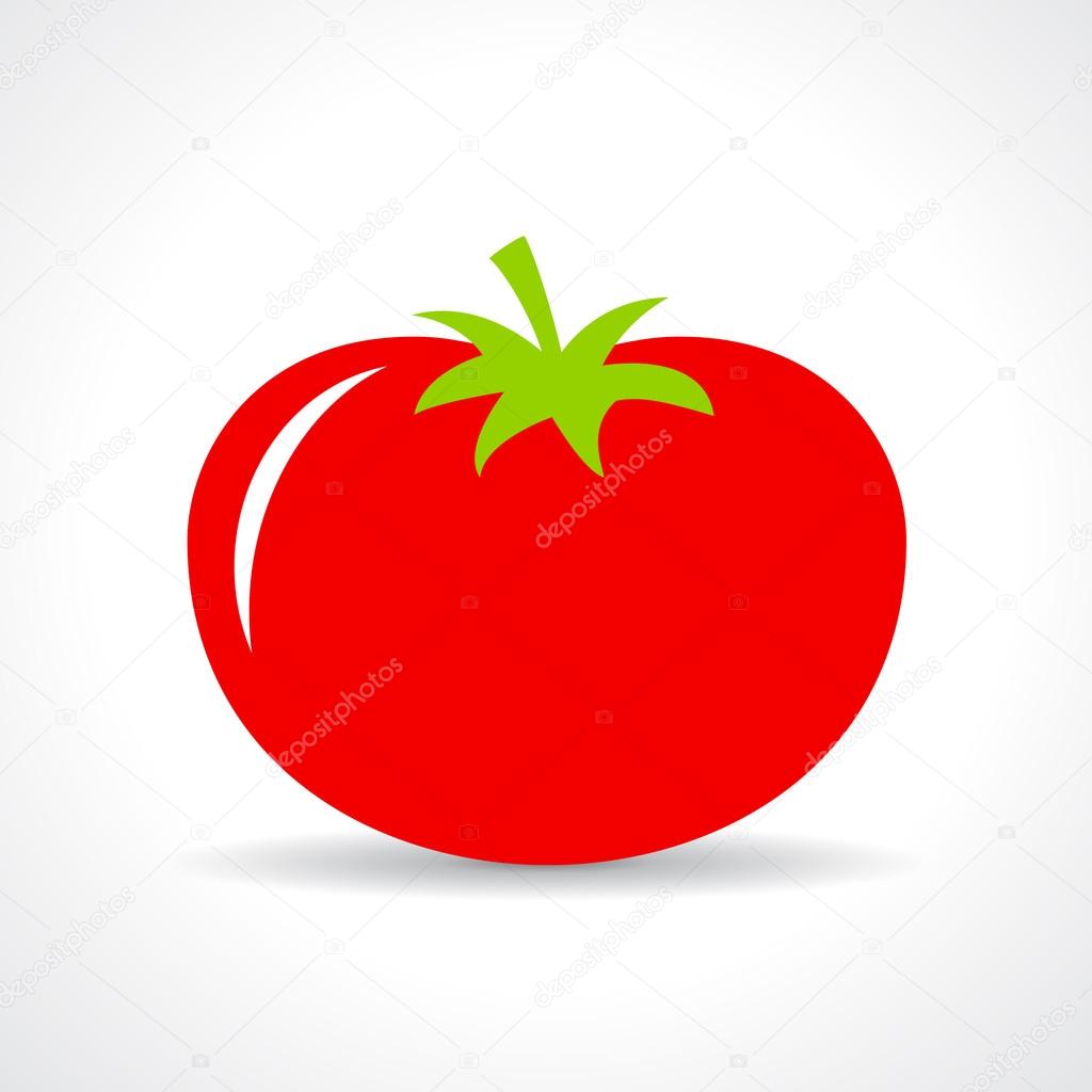 Red tomato icon Stock Vector Image by ©Arcady #117208890
