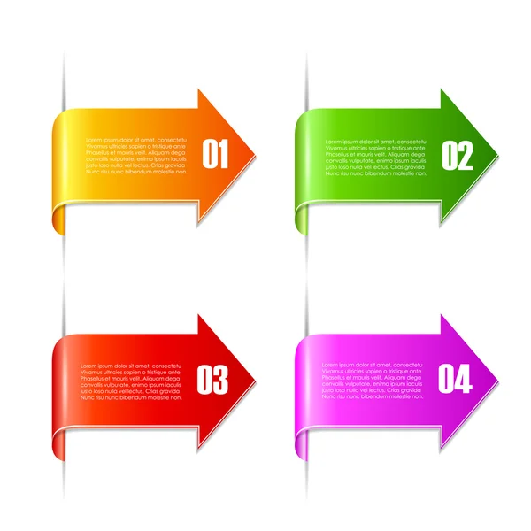 Vector color ribbons Stock Vector Image by ©Arcady #92816490