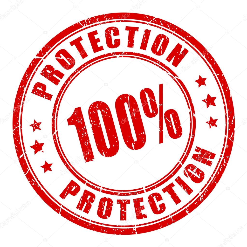 100 protection stamp Stock Vector Image by ©Arcady #119467830