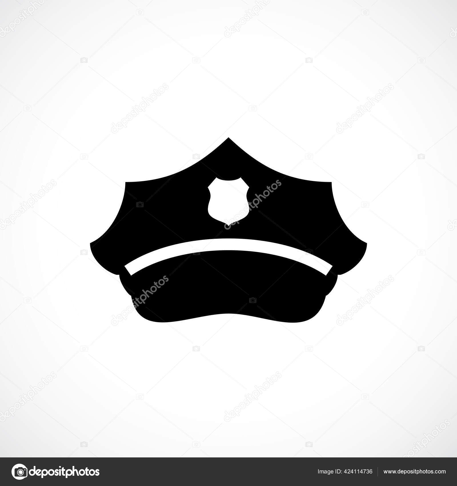 Politi Skjold Silhuett