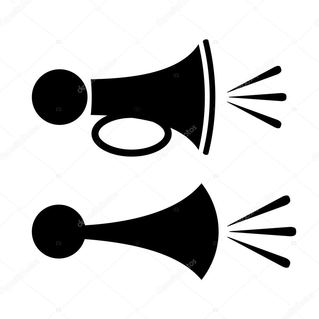 Horn icon Stock Vector Image by ©Arcady #53504157