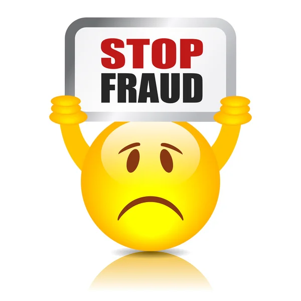 Stop sign emoticon | Smiley with stop sign — Stock Vector © Arcady ...