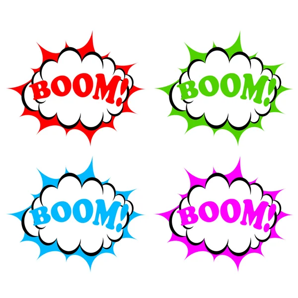 Ícones de boom Vector Art Stock Images | Depositphotos