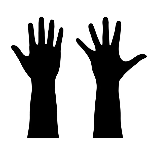 Hand Outline Vector