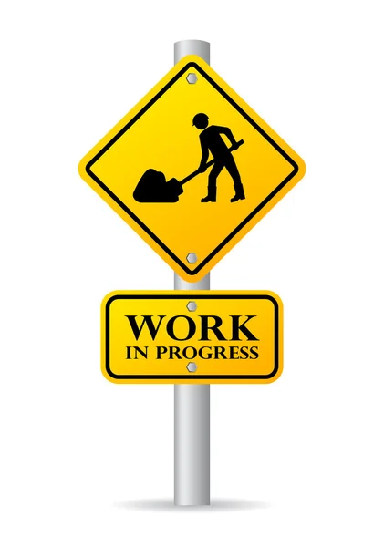 Construction sign Vector Art Stock Images | Depositphotos
