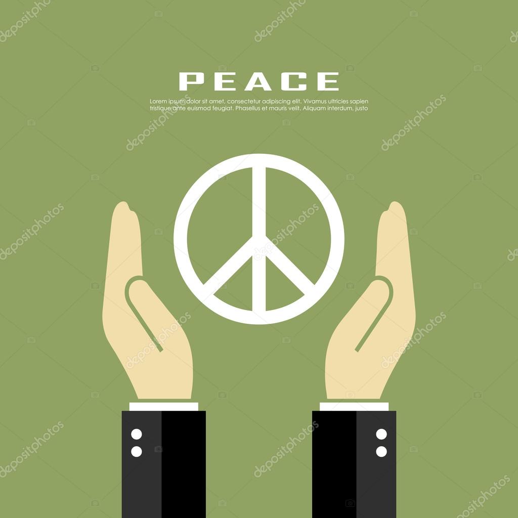 Peace pacifism symbol Stock Vector by ©Arcady 93258522