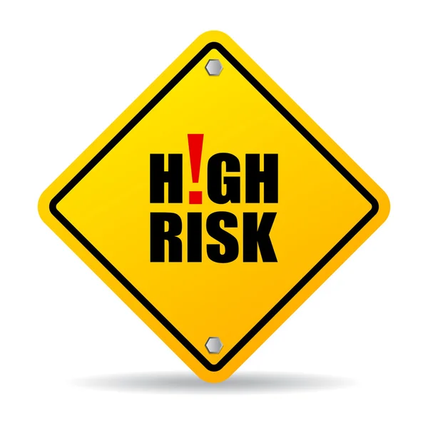 High risk icon Vector Art Stock Images | Depositphotos