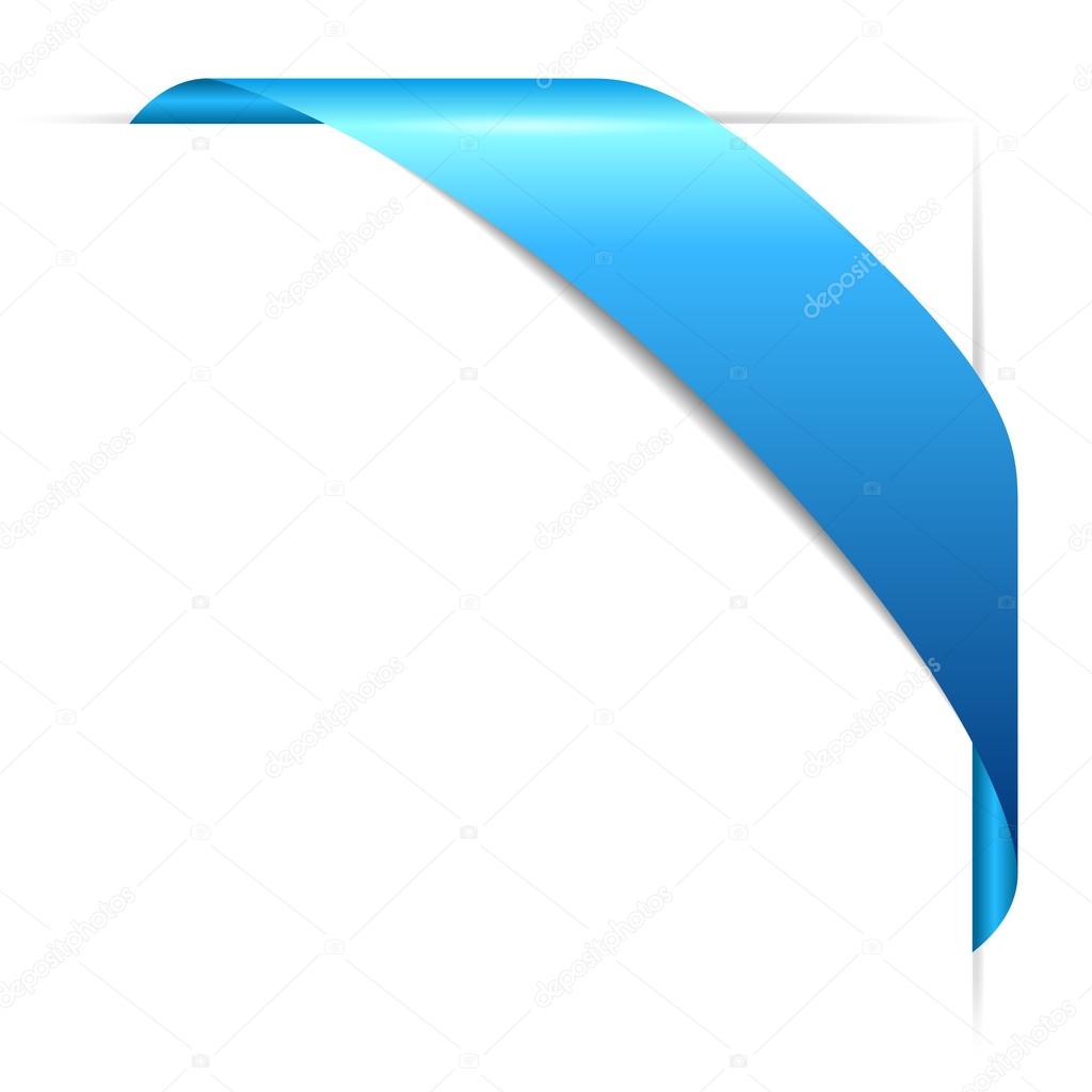 Corner vector ribbon Stock Vector by ©Arcady 98116564