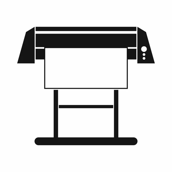 Large format inkjet printer icon in simple style Stock Vector Image by ...