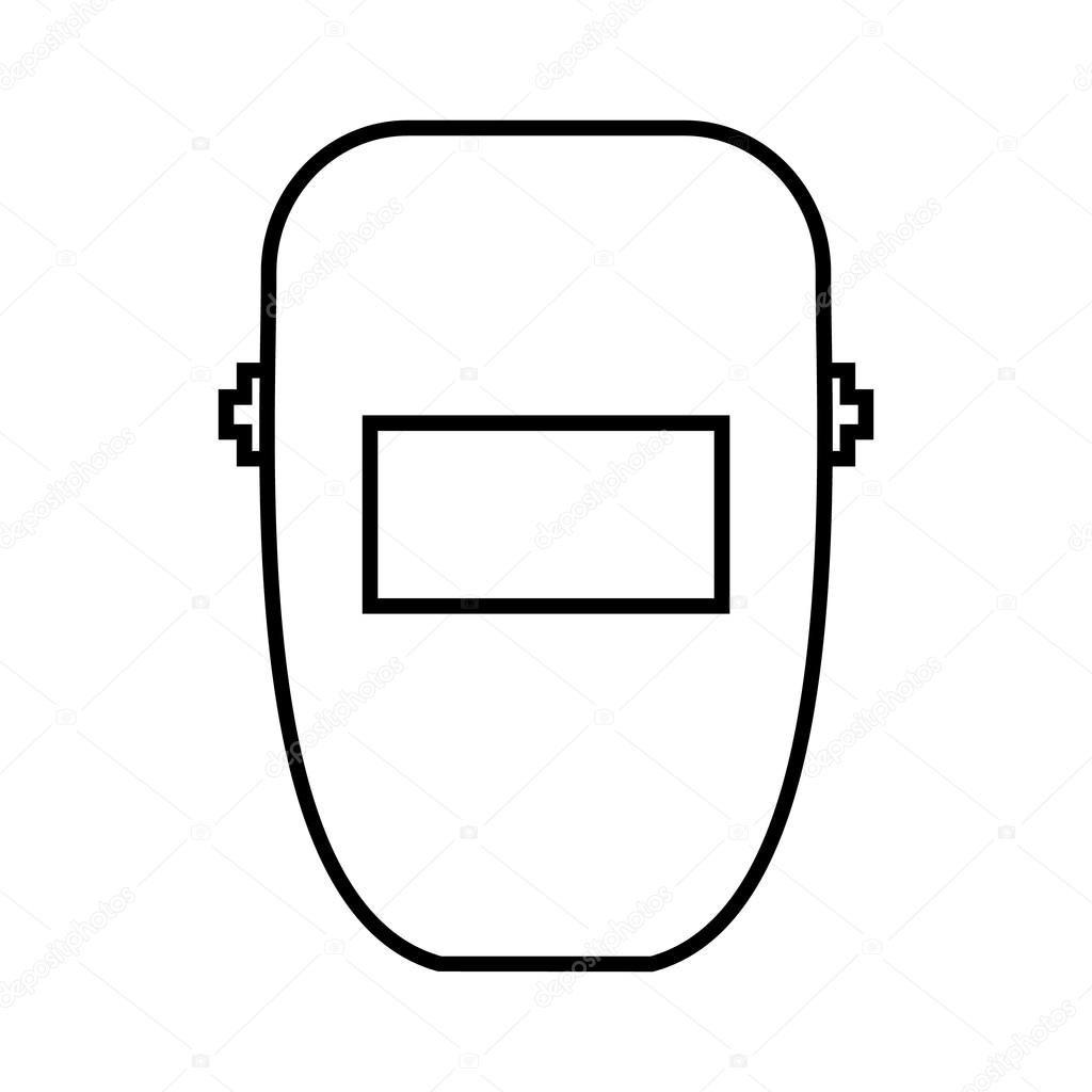 Welding Hood Clipart