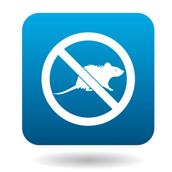 No rats sign icon white Stock Vector Image by ©ylivdesign #162479944