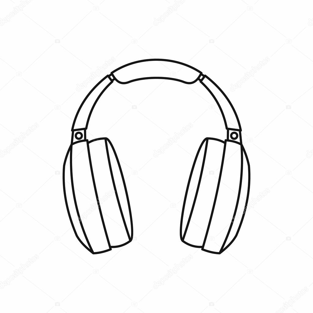 Earbuds Outline