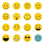 Emoticon Smiley Face Doodles Stock Vector Image by ©ArenaCreative #9295832