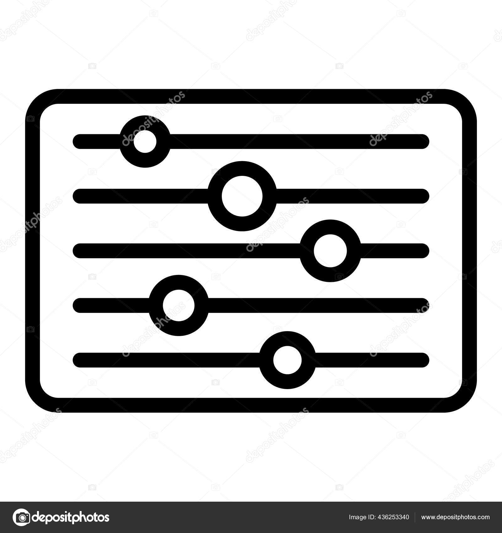 Device control buttons icon, outline style Stock Vector by ©ylivdesign ...