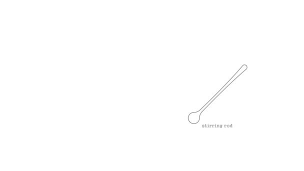 Stirring Rod Drawing