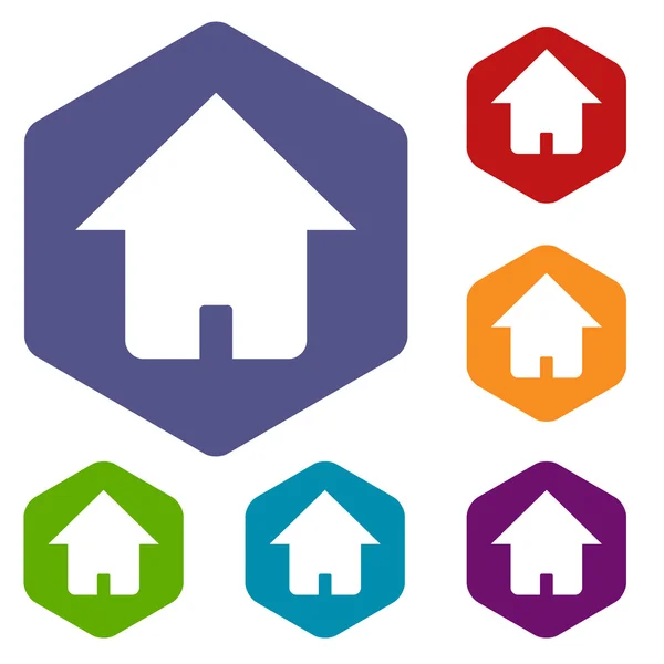 House symbols - House icons vector - Real estate, property ... House symbols - House icons vector - Real estate, property ...