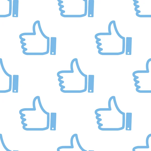 Like symbol pattern Stock Vector by ©ylivdesign 71904627