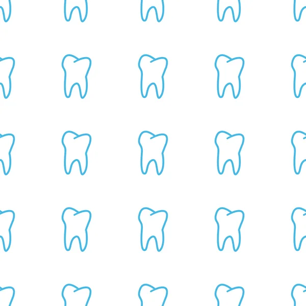 Seamless pattern with teeth — Stock Vector © worldofvector #138782314