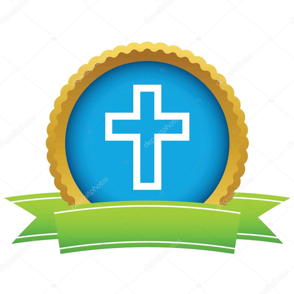 Gold Christianity logo Stock Vector Image by ©ylivdesign #70739655