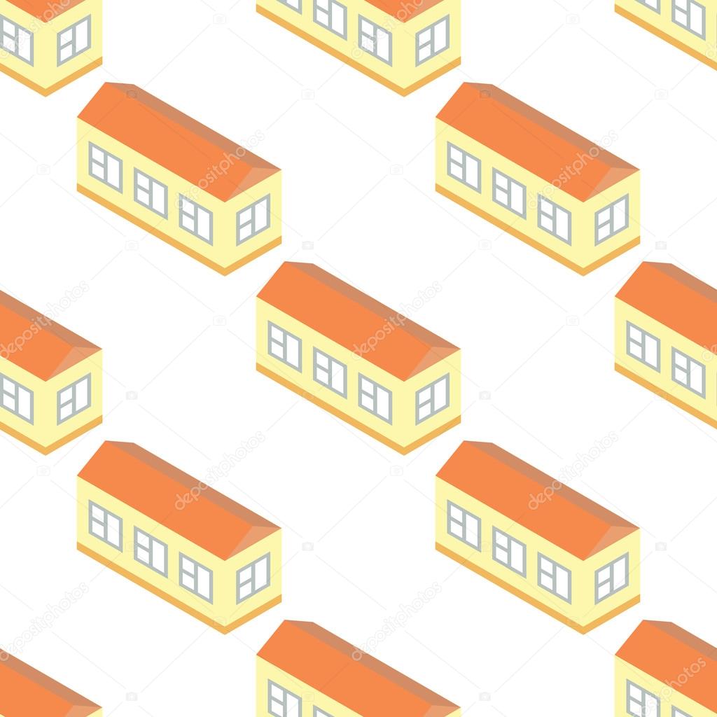 Long building pattern Stock Vector Image by ©ylivdesign #72351413