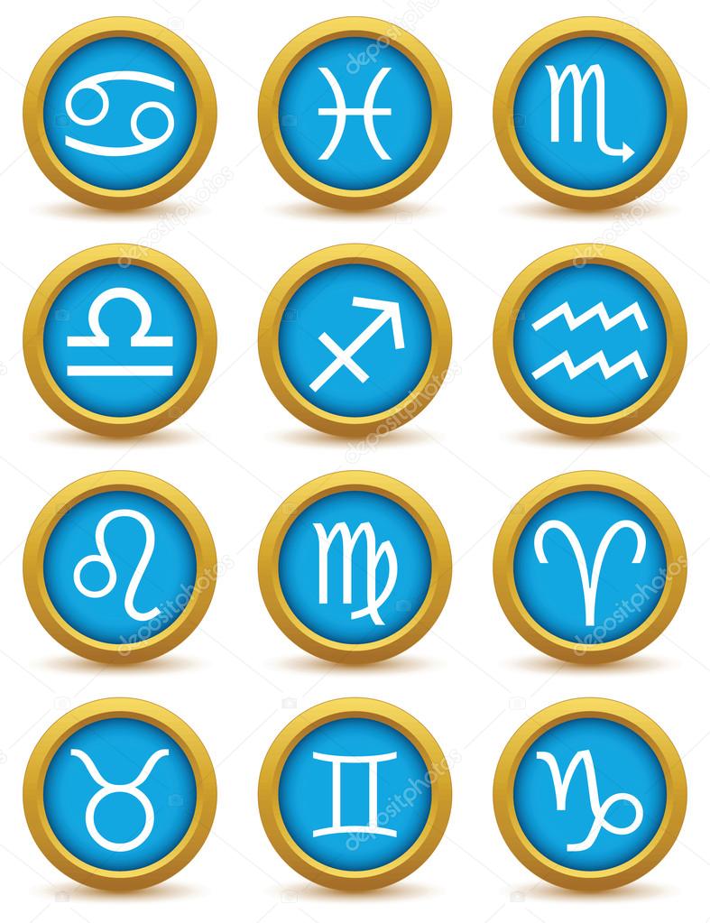Zodiac icon set Stock Vector Image by ©ylivdesign #72392467