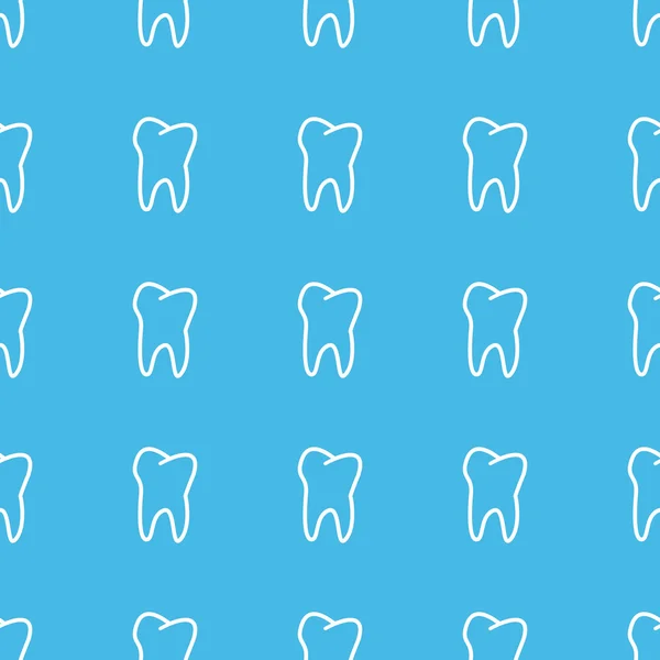 Seamless dental pattern with flat tooth care icons — Stock Vector ...