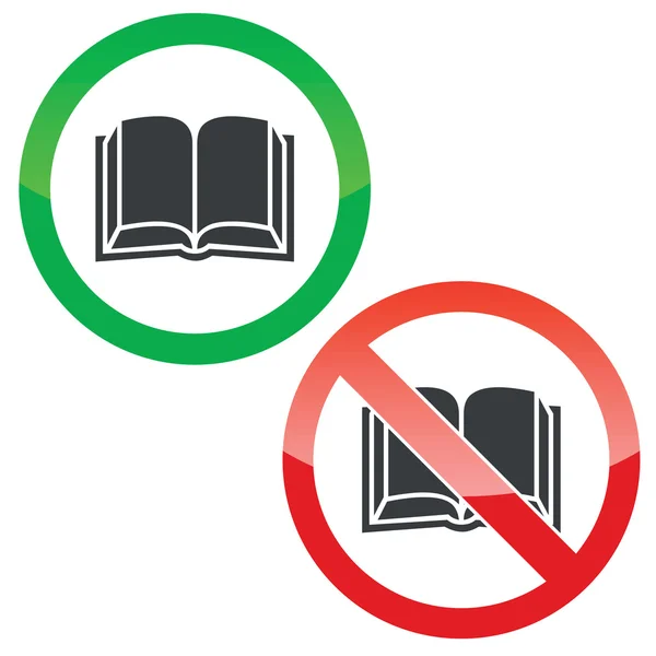 No Book sign icon. Open book symbol. Stock Vector Image by ©Blankstock ...