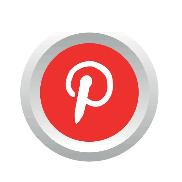 Pinterest Logo Vektor Apple Icon Format Avatar Icon, Pinterest, Text,