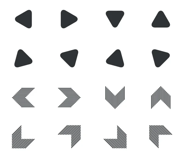 Set cursors of triangle Stock Photos, Royalty Free Set cursors of ...