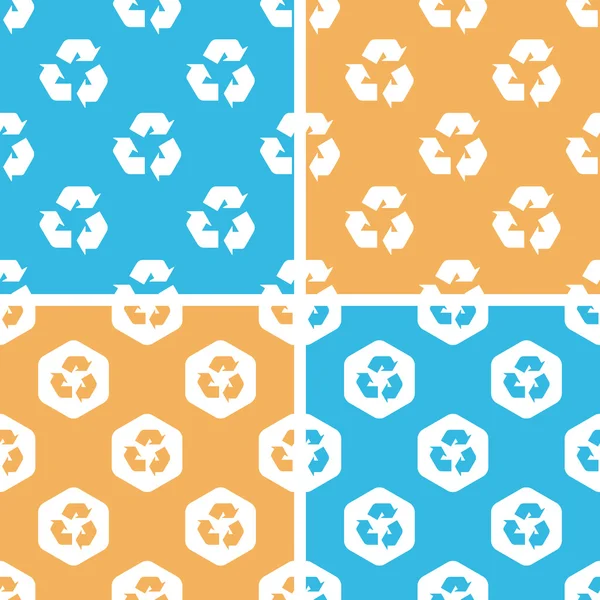 Recycling hexagon pattern, Royalty-free Recycling hexagon pattern ...