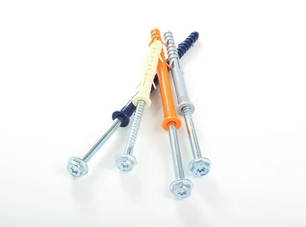 Multi-color self-tapping screws Stock Photo by ©Apriori 49031287