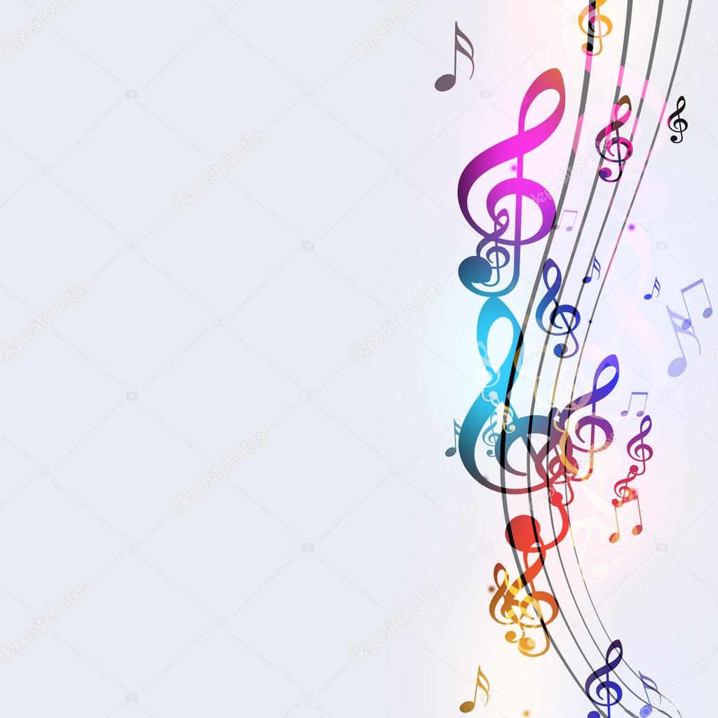 Funky Music Notes — Stock Photo © alexaldo #113264168