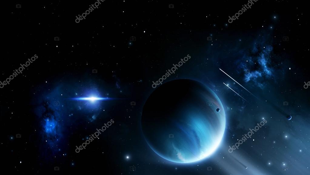 Deep Space Blue Background Stock Photo by ©alexaldo 67750939