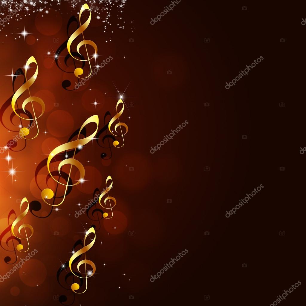 Bright Music Notes — Stock Photo © alexaldo #93824032