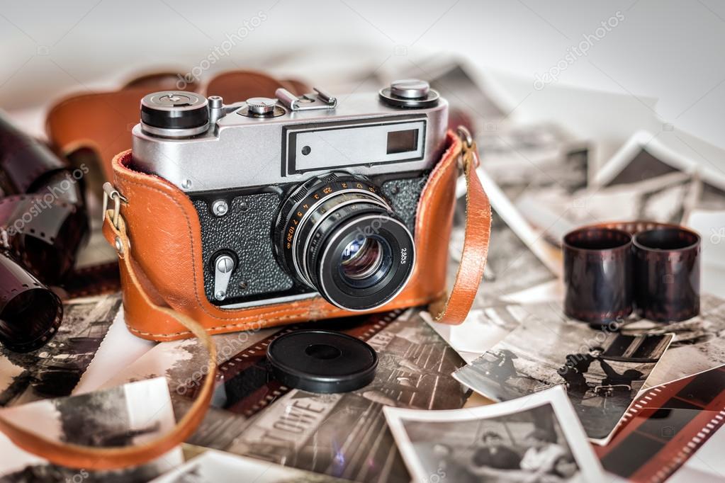 Old Soviet camera — Stock Photo © a_yankes26 #99624824