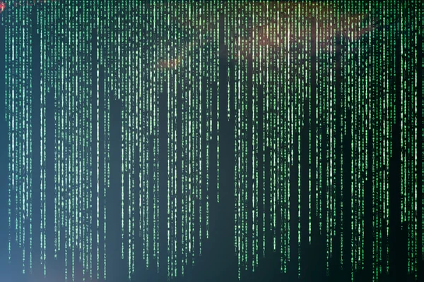 Matrix multicolored code background Stock Photo by ©docer2000 345603544