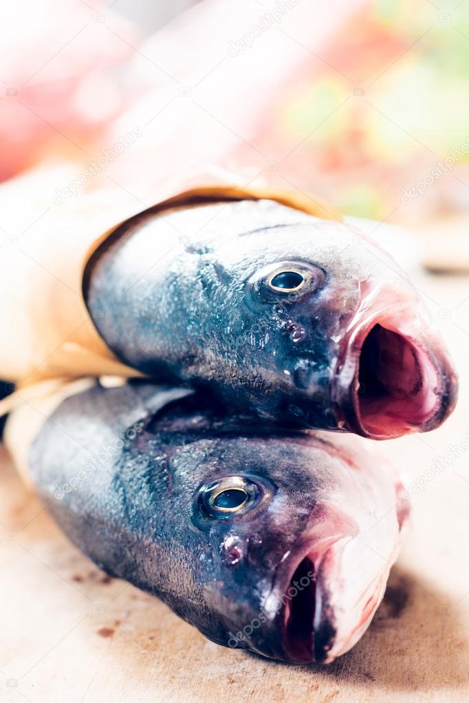 Fish heads Stock Photo by ©uroszunic 58231783