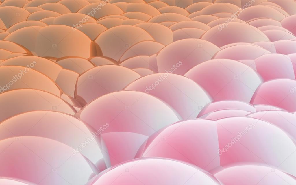 3D Spheres crossover skin cell Stock Photo by ©realcg 85501288