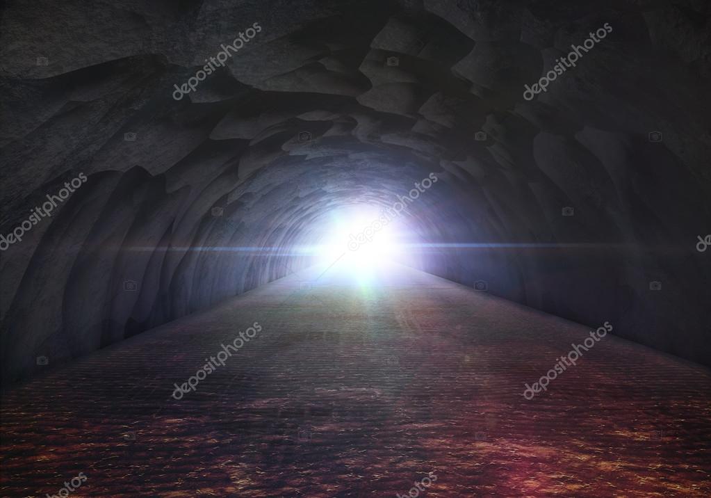 Cave Rock tunnel exit flare Stock Photo by ©realcg 88277524