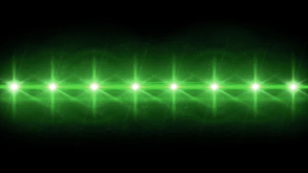 spot stars lens flare green - Stock Image - Everypixel