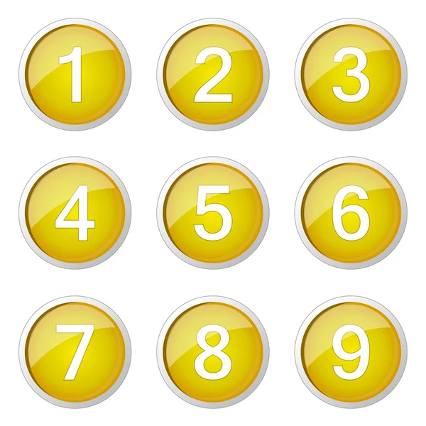 Vector numbers icons Stock Vector Image by ©nickylarson #44926939